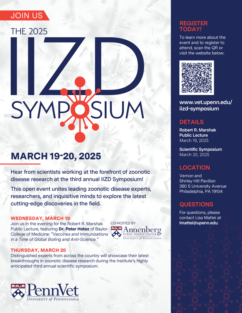 2025 IIZD Symposium - Hotez Lecture Moderated by Michael Mann and Co-Hosted by the Annenberg ...